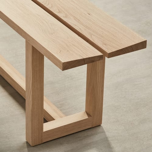 Benchmark - Handmade English Furniture - Bailey Dining Bench