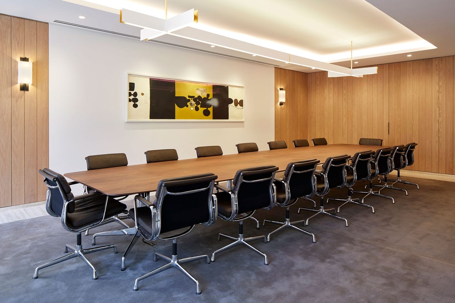 Bespoke reception desk and workspace furniture